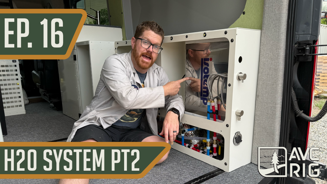 Running Water, Van Style: Completing the 2025 Show Van's Water System – AVC RIG
