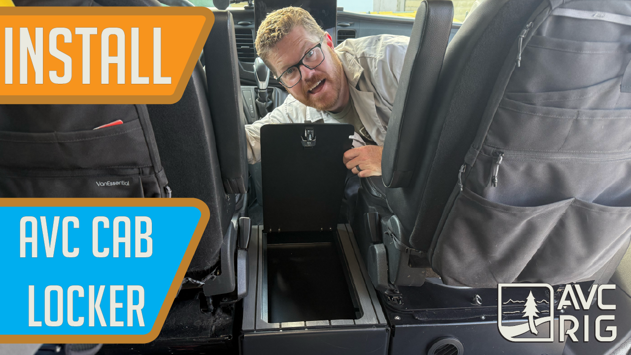 Lock It Up: Installing the AVC Cab Locker in Your Ford Transit – AVC RIG