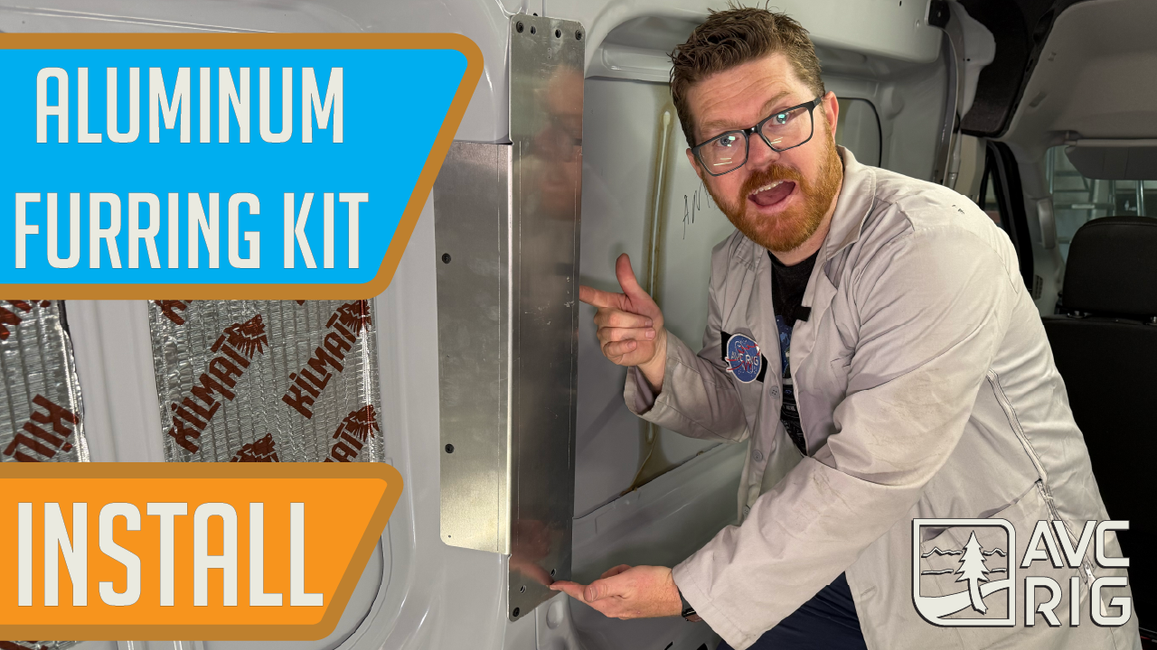 Flatten Your Van Walls: Introducing the AVC Aluminum Furring Kit – AVC RIG
