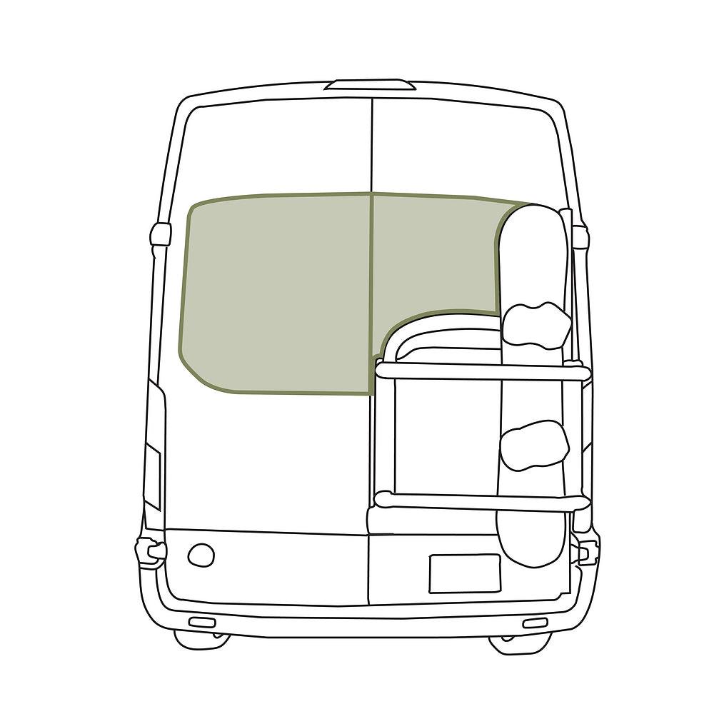 VanEssential FORD Transit Rear Door Window Covers (Pair) – https://www.avcrig.com/store