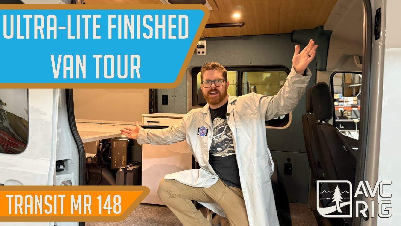 Adventure Ready: Touring Our Ultra-Lite Ford Transit Camper Van – AVC RIG