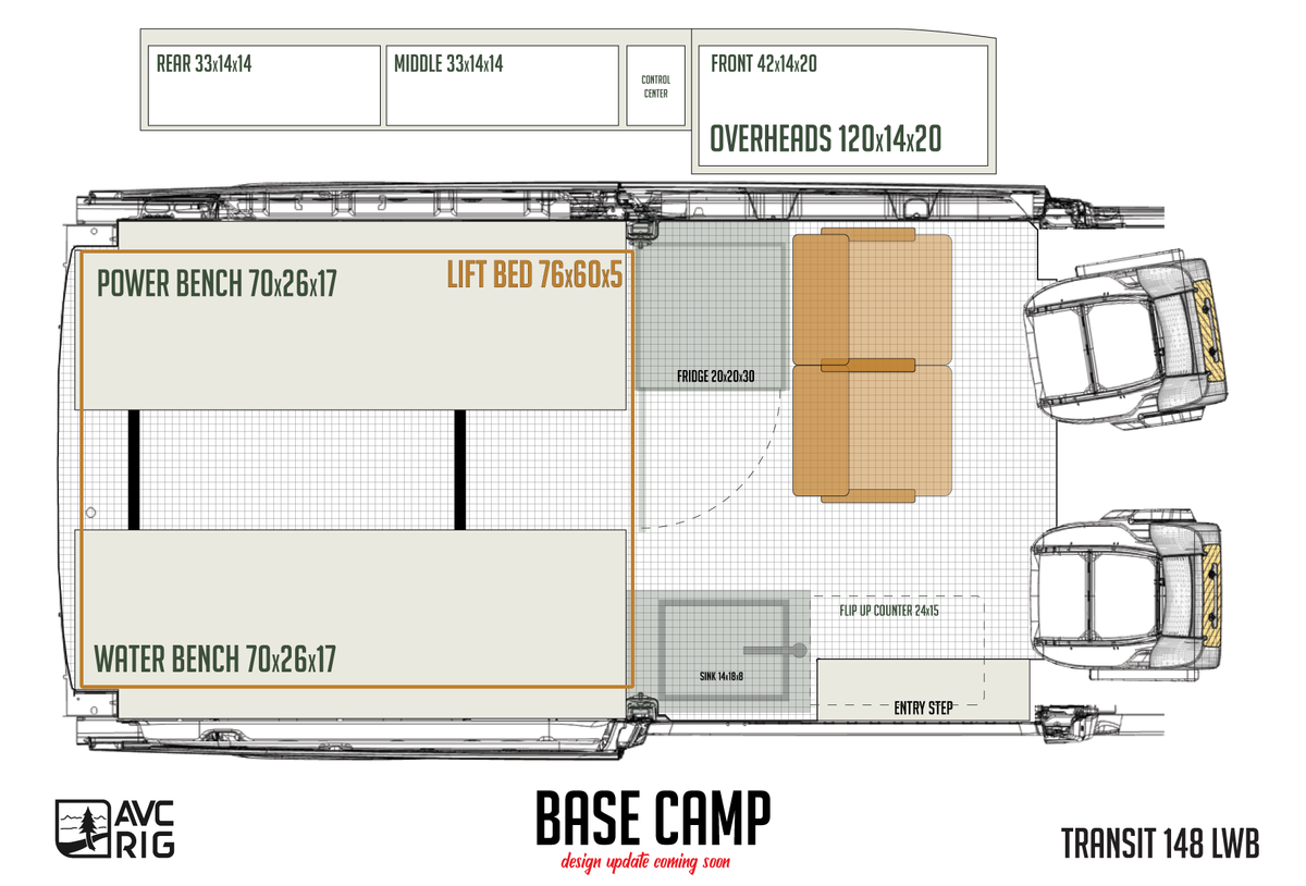 Basecamp Camper Van | Adventure-Ready Home Away From Home – AVC RIG